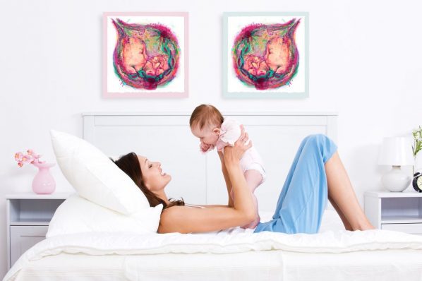 Inspired Sonogram Art For New Parents – New York Family