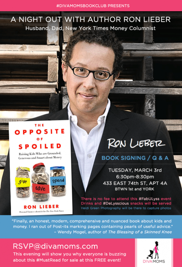 Meet The Author Of “The Opposite Of Spoiled” – New York Family