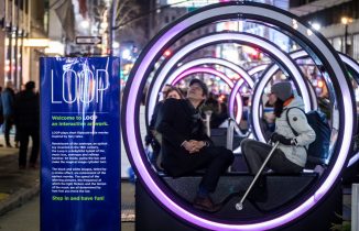LOOP, An Interactive Art Installment, Comes To Garment District