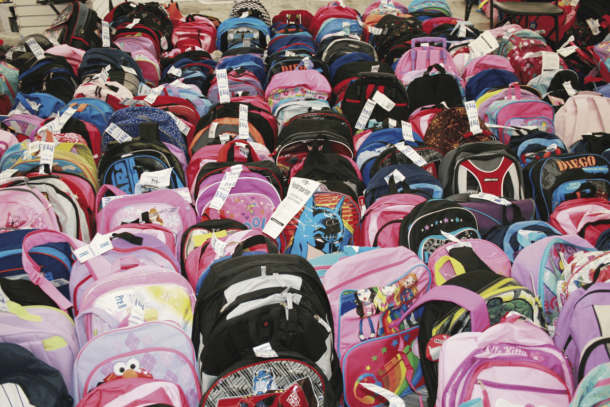 Operation Backpack outfits 20,000 city students with school supplies ...