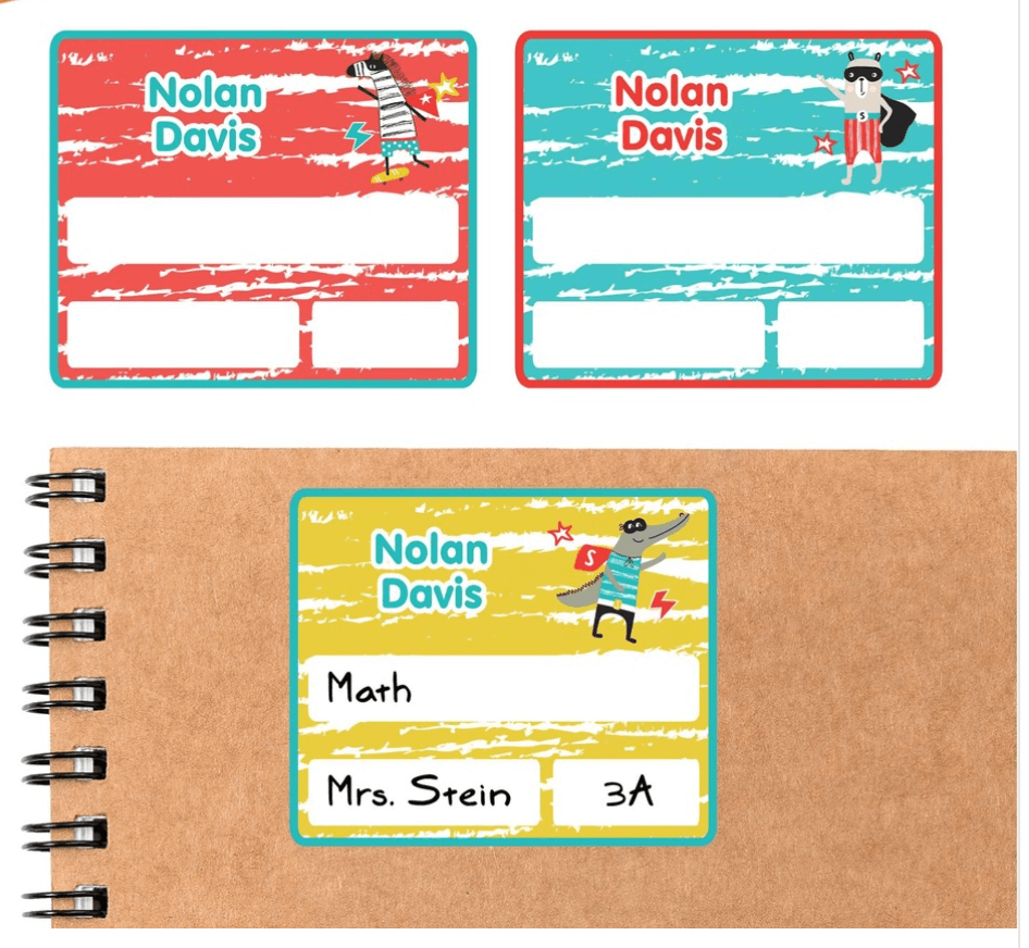 The 7 Best Back to School Labels for Kids
