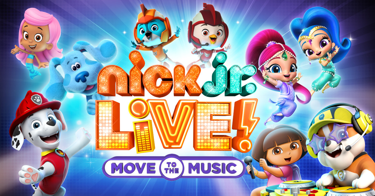 Nick Jr. Live! Move to the Music! Visits NYC at Hulu Theater