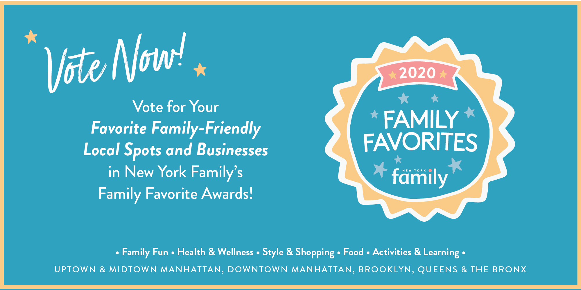 Vote Now in New York Family’s Family Favorites Awards 2020 – New York ...