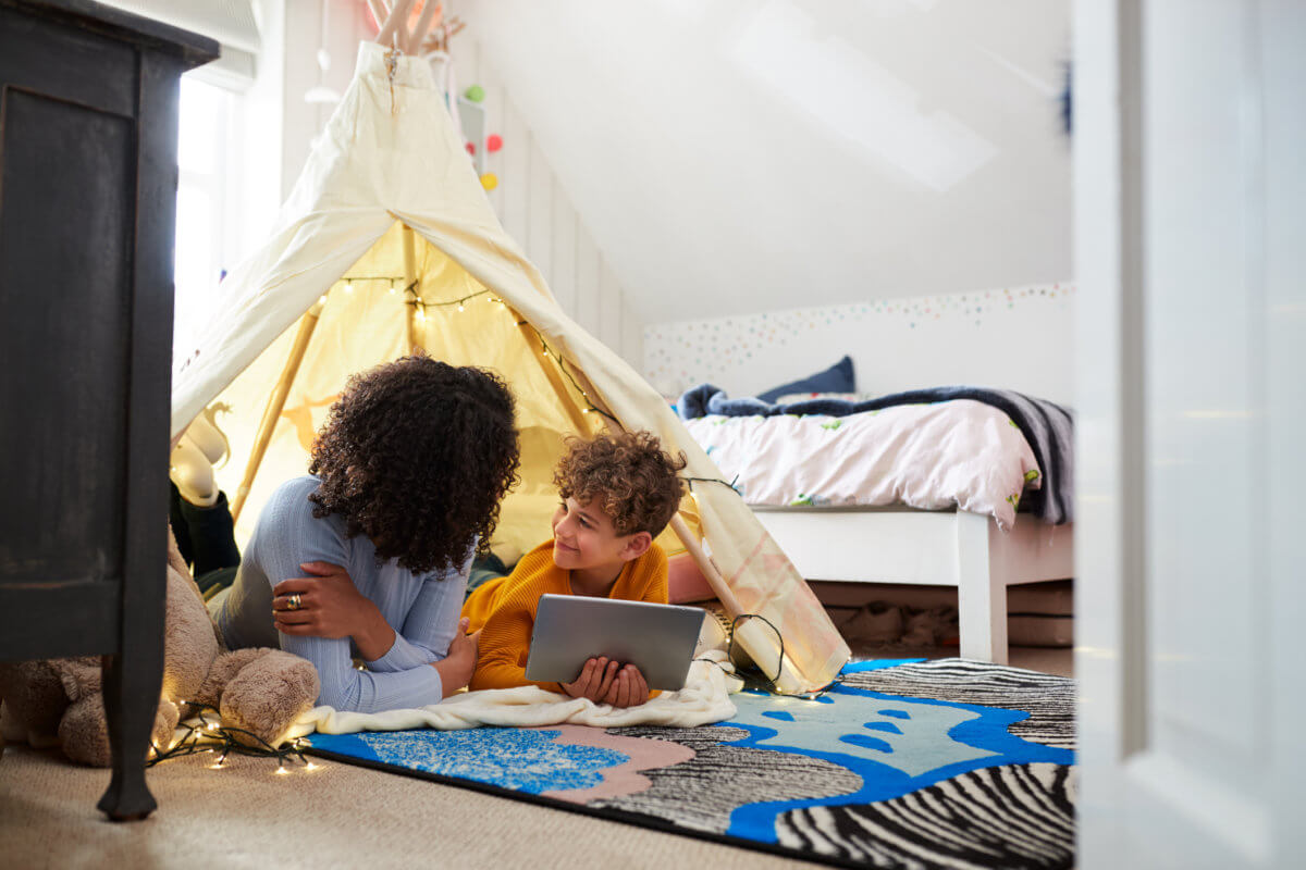 Virtual Camp Connection During Social Distancing – New York Family