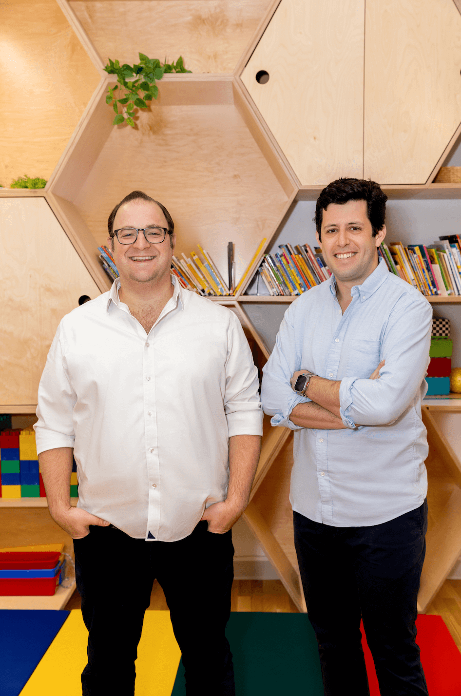Vivvi Childcare Founders Charles Bonello and Ben Newton