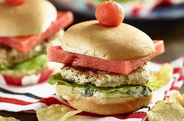 Red, White & Blue Cheese Sliders – New York Family